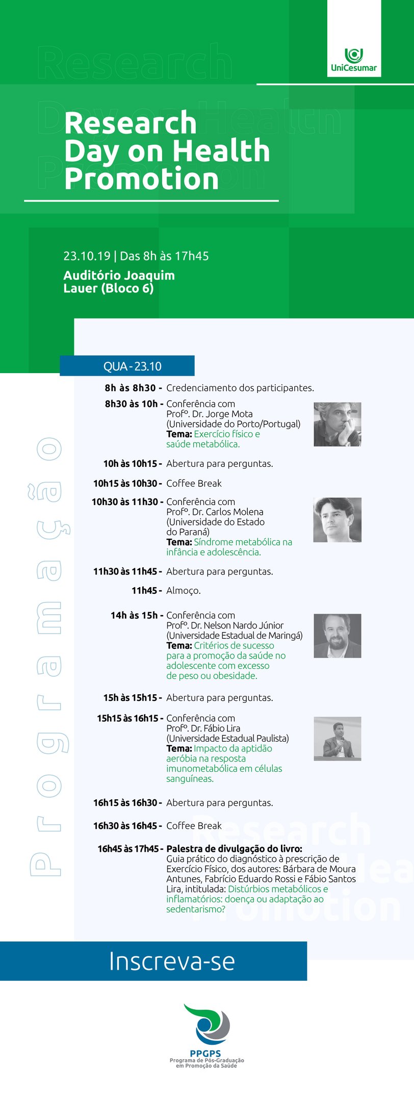 Research Day on Health Promotion - Presencial Maringá