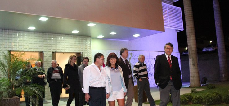 Reitor recebe empresários para conhecer Museu Cesumar - UniCesumar